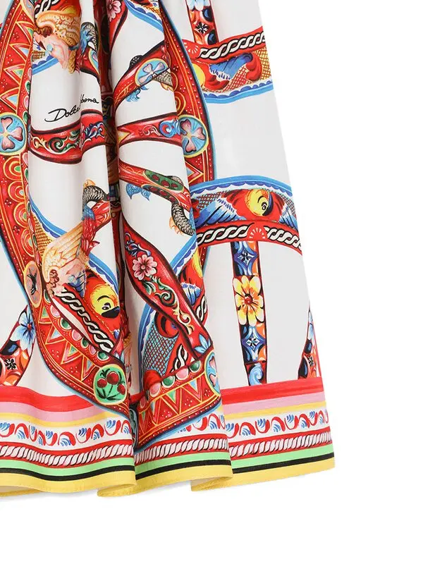 Dolce & Gabbana Round Neck Sleeveless Dress