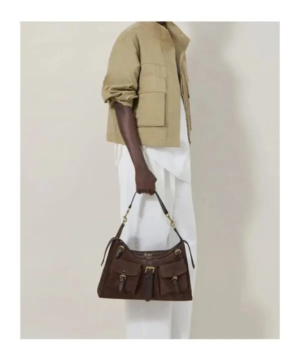 Mulberry Roxanne Suede Shoulder Bag
