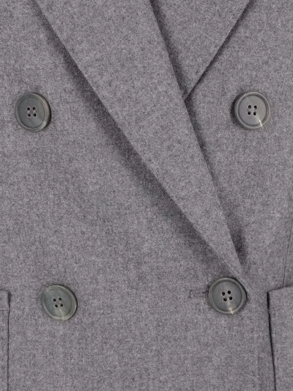 Max Mara Long-sleeved Tailored Blazer With Patch Pockets
