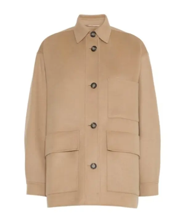 Max Mara Double Wool Jacket - Camel