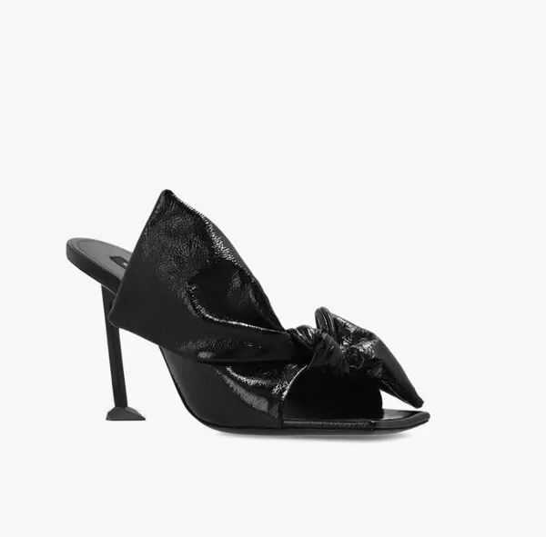 Givenchy Leather Bow Detail High Heel Sandals