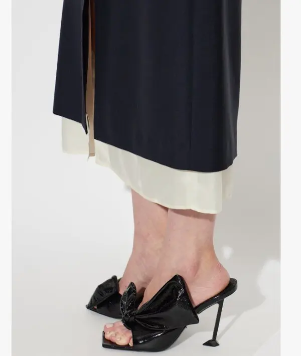Givenchy Leather Bow Detail High Heel Sandals