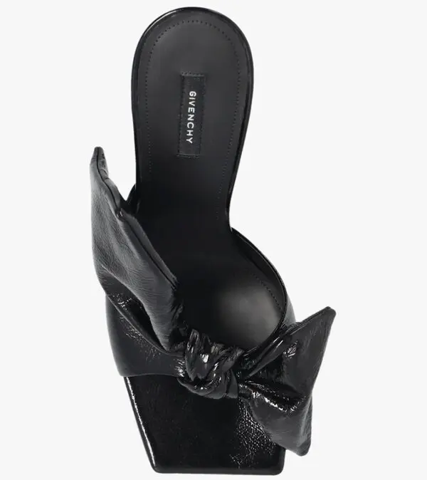 Givenchy Leather Bow Detail High Heel Sandals