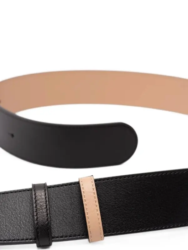Valentino Garavani Vlogo Leather Belt