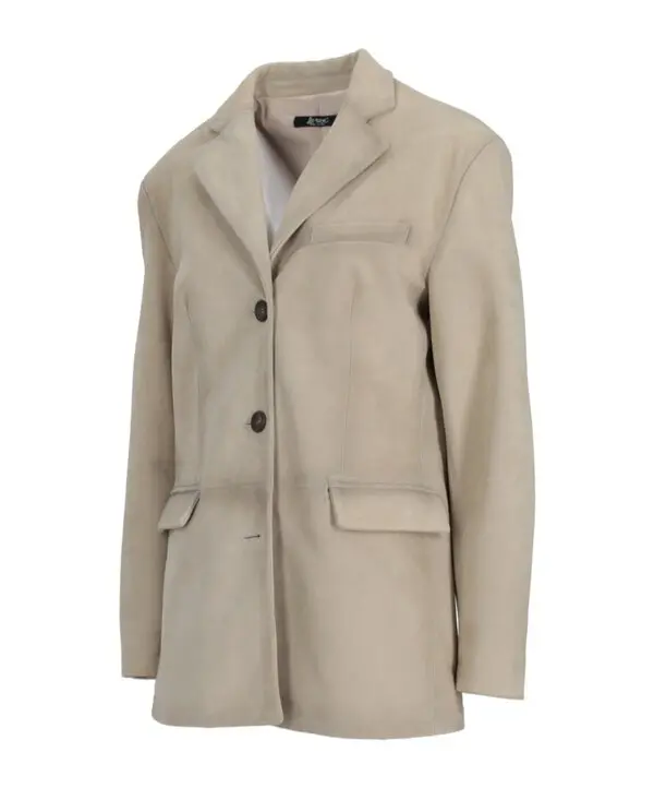 Lela Rose Long-sleeved Coat With Notched Lapel