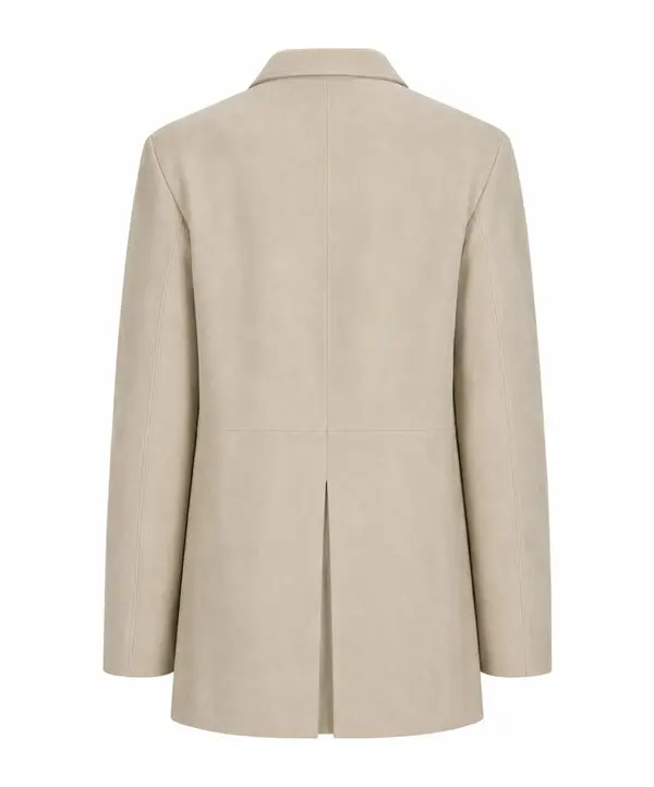 Lela Rose Long-sleeved Coat With Notched Lapel