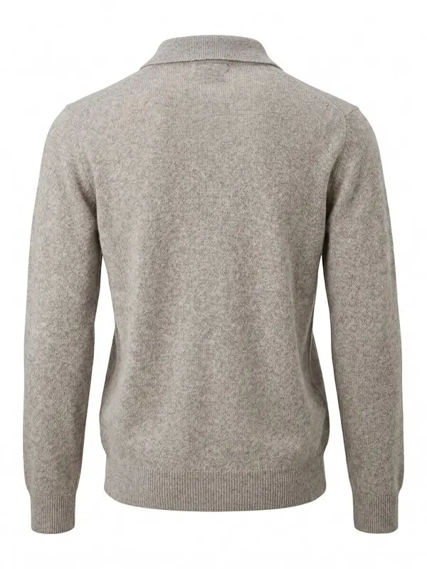 Brunello Cucinelli Collared Long-sleeved Knit Sweater