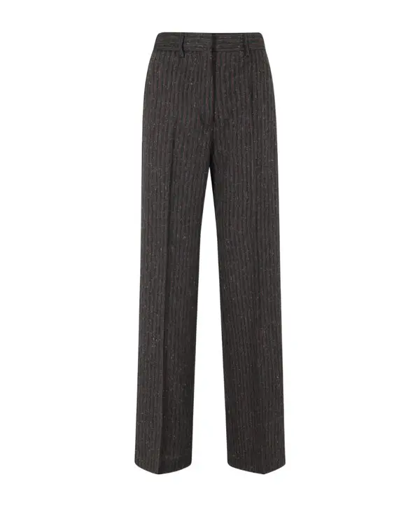 Erika Cavallini Striped Casual Trousers