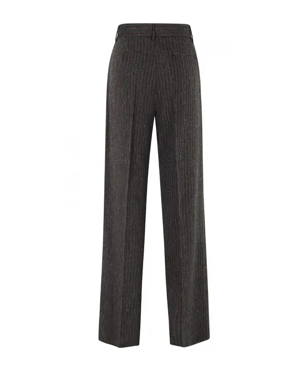 Erika Cavallini Striped Casual Trousers