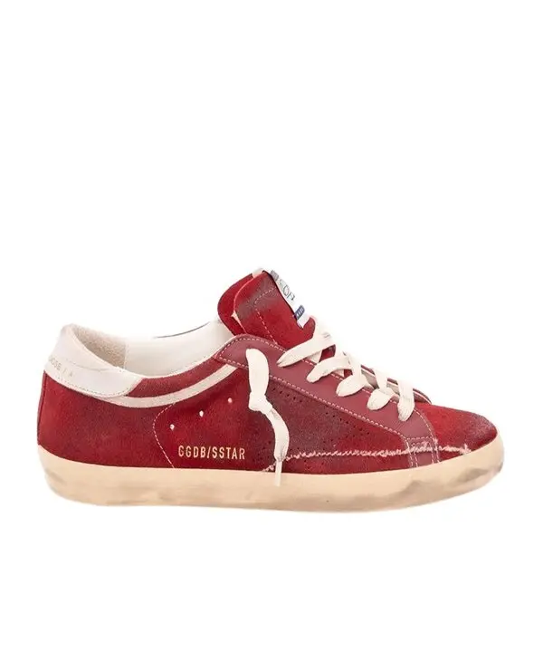 GOLDEN GOOSE Super Star Low-top Sneakers - Red