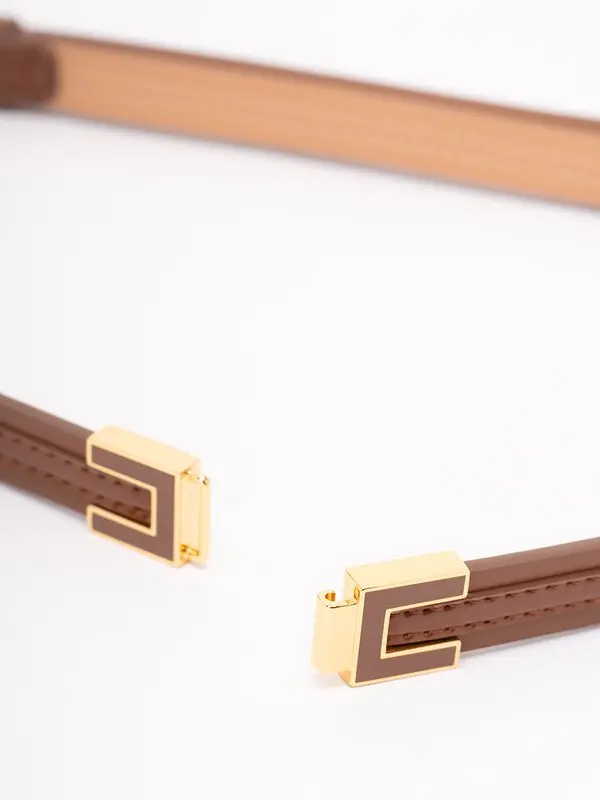 Elisabetta Franchi Buckle Belt