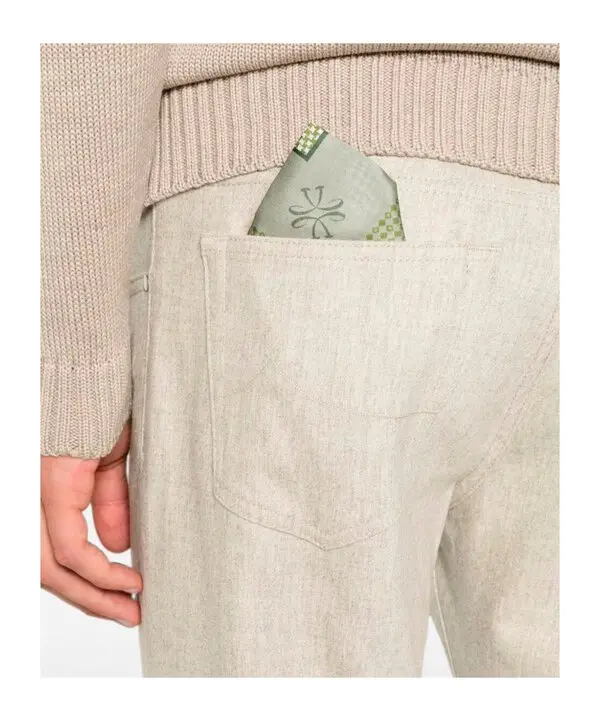 Jacob Cohen Straight-leg Wool Trousers
