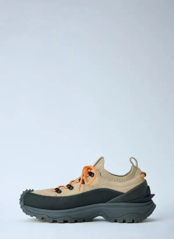 Moncler Trailgrip Lite3 Nubuck Suede Trainers