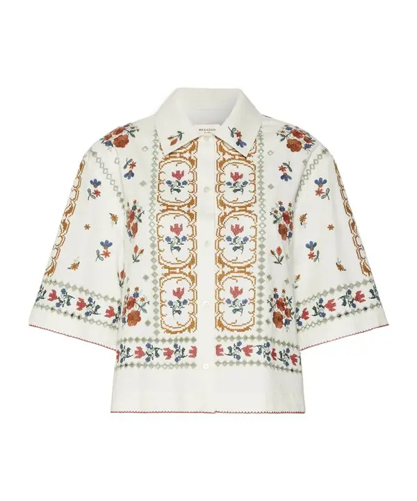 Max Mara Embroidered Jacket