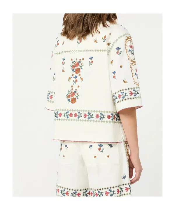 Max Mara Embroidered Jacket