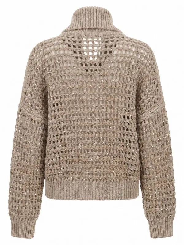 Brunello Cucinelli Zip-up Knitted Cardigan
