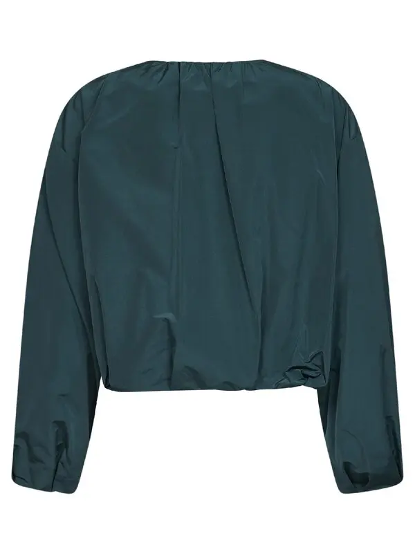 Max Mara Cropped Zip-up Jacket - Green