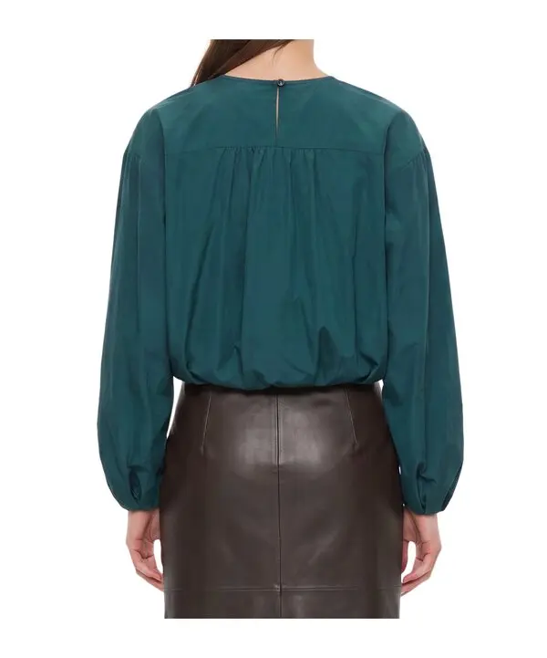 Max Mara Butterfly Cropped Zip-up Jacket - Green