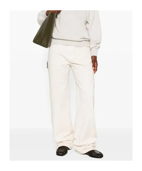 Brunello Cucinelli Pressed-crease Jeans