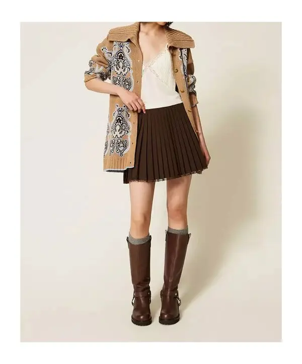 TWINSET Pleated Skirt