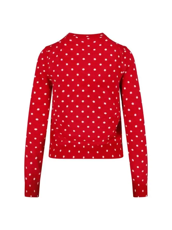 Comme Des Garçons Polka Dot Crewneck Jumper