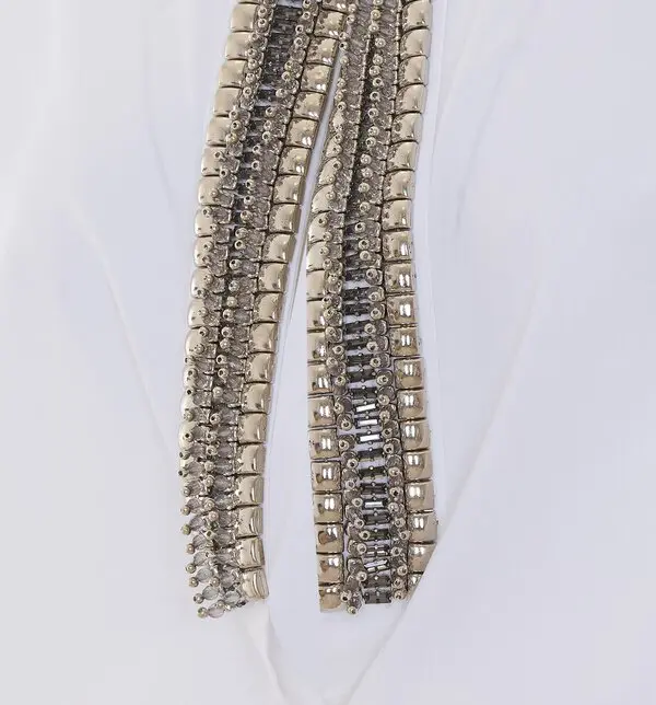 Pinko Embellished Long Sleeve Shirt