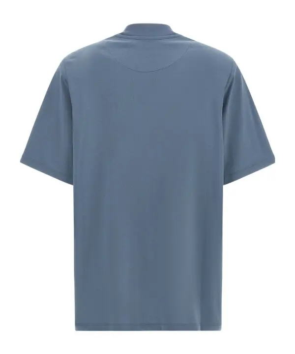 Attico Mock Neck Oversized T-shirt