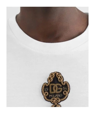 Dolce & Gabbana Cotton T-shirt With Patch
