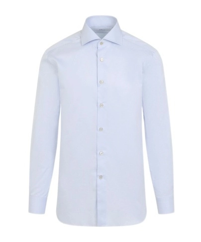 Kiton Slim Fit Cotton Shirt