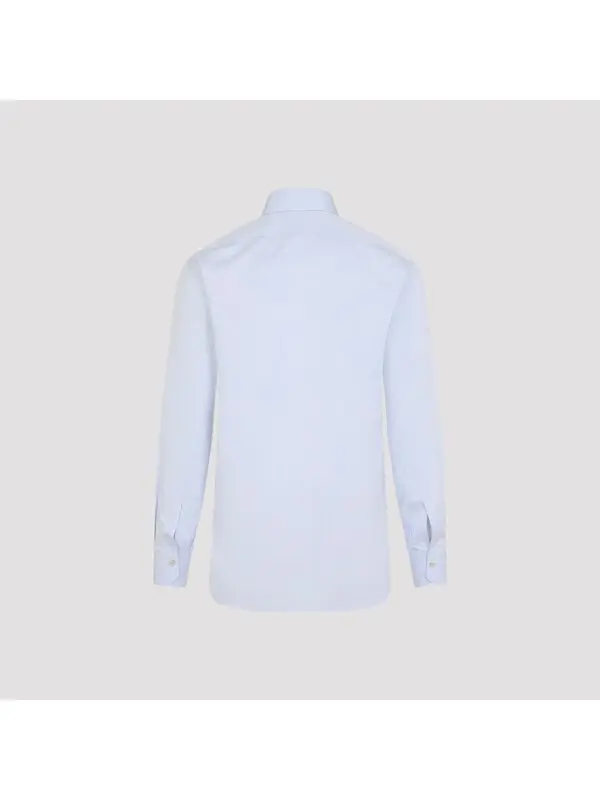 Kiton Slim Fit Cotton Shirt