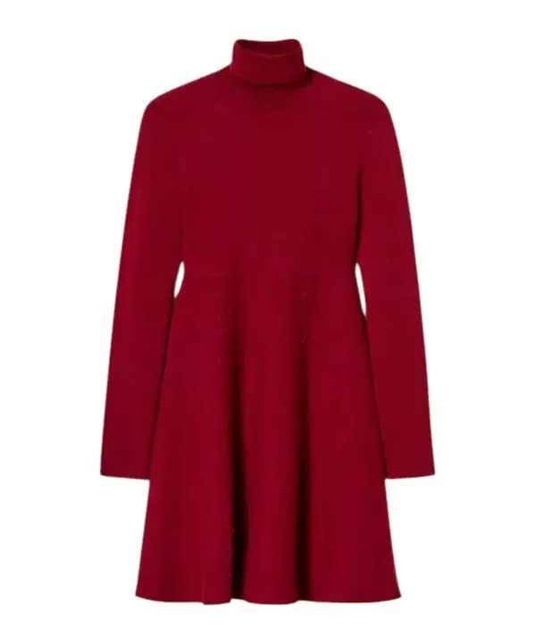 TWINSET High-neck Knit Dress