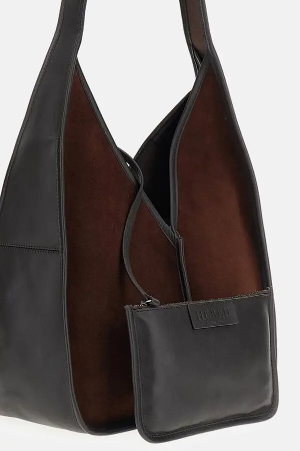 Hereu Knot-detailed Hobo Shoulder Bag