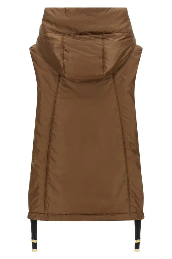 Max Mara Greengo Sleeveless Hooded Jacket