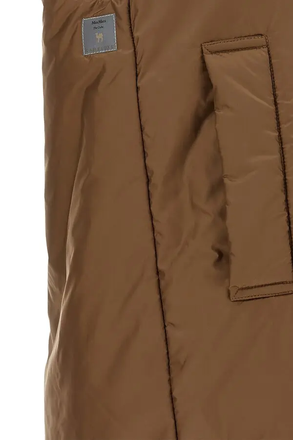 Max Mara Greengo Sleeveless Hooded Jacket