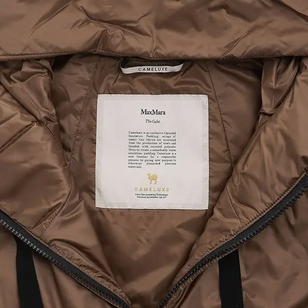 Max Mara Greengo Sleeveless Hooded Jacket - Brown