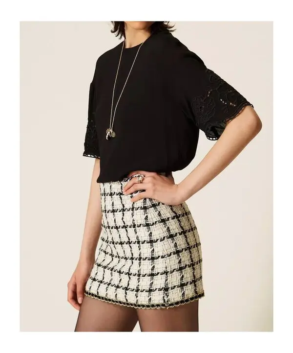 TWINSET Embroidered Detail T-shirt