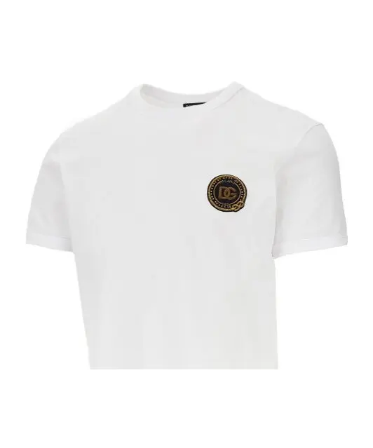 Dolce & Gabbana Cotton T-shirt With Patch