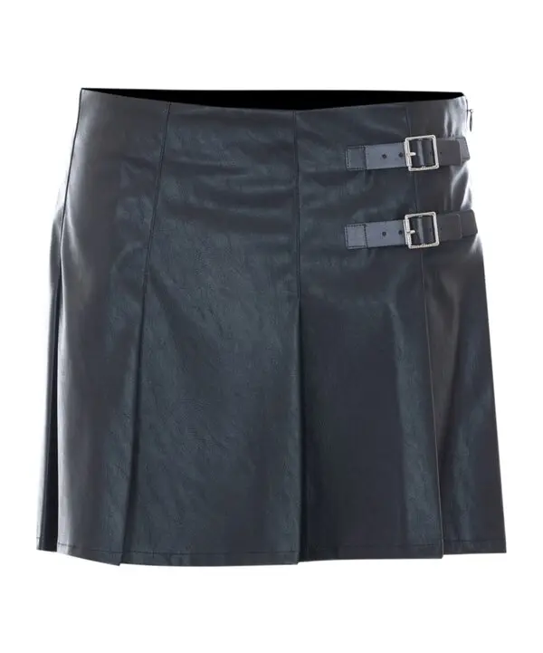 Pinko Buckled Mini Skirt - Black