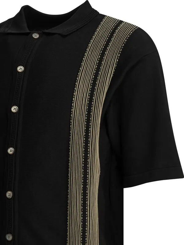 Kapital Striped Short-sleeve Shirt