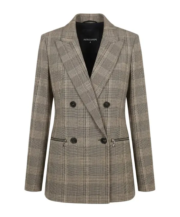 Patrizia Pepe Long-sleeved Suit Jacket