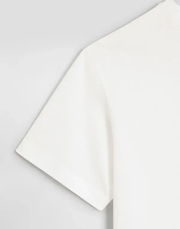 Dolce & Gabbana Jersey T-shirt With Embossed Logo
