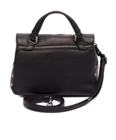 ZANELLATO Logo Shoulder Bag - Black