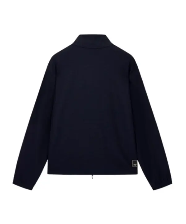 Emporio Armani Zip-up Stand-collar Sweatshirt