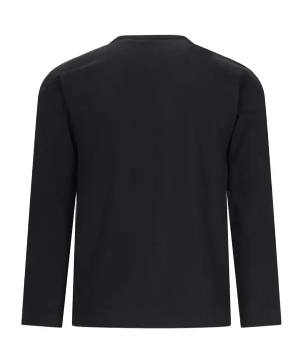 Play Comme Des Garcon Comme Des Garçons Play Heart-patch Crewneck T-shirt