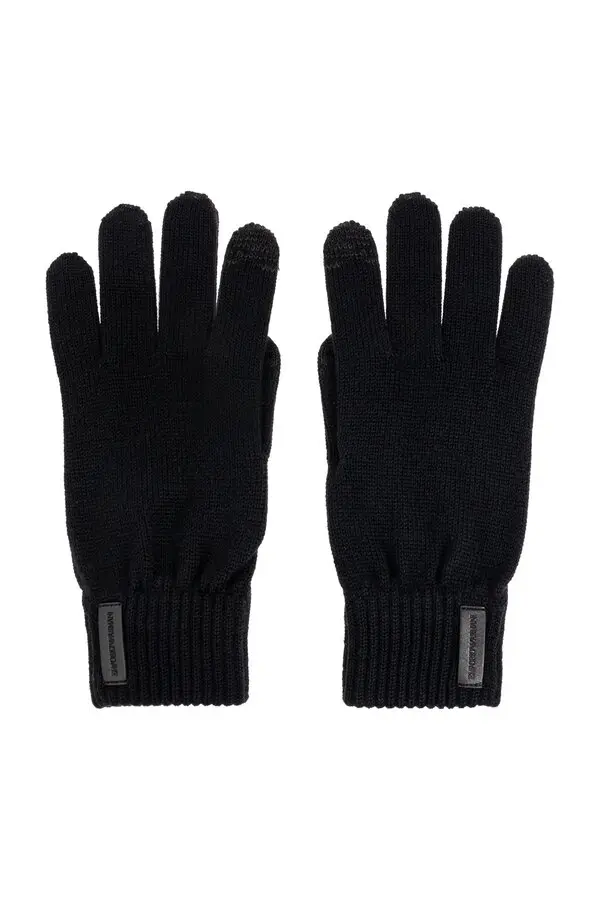Emporio Armani Logo-patch Gloves