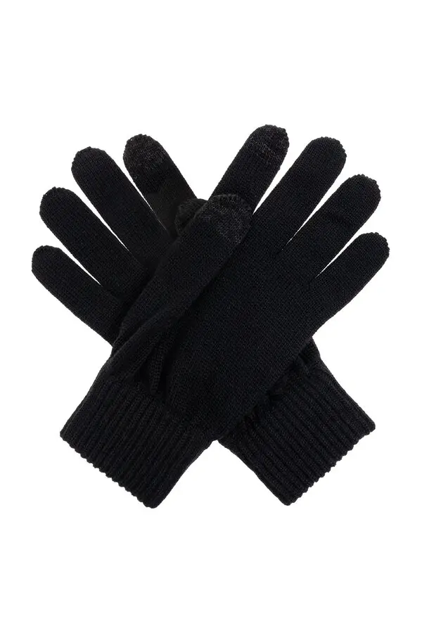 Emporio Armani Logo-patch Gloves