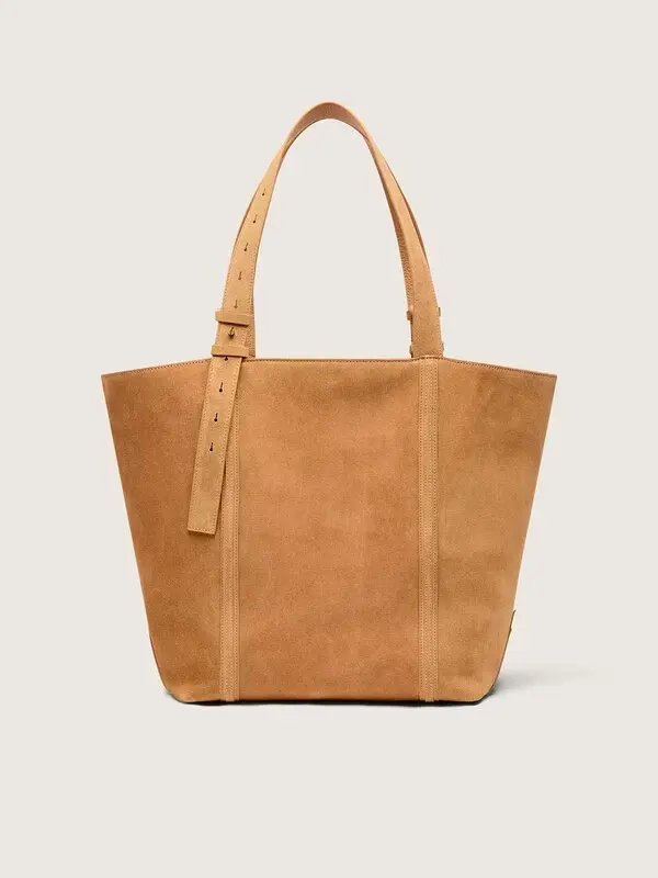 GOLDEN GOOSE 24/7 Tote Bag With Tassel Detail - Camel