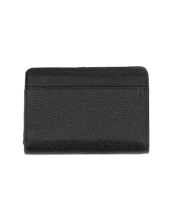 Michael Kors Logo Plaque Leather Purse