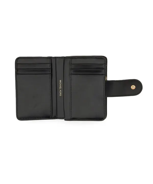Michael Kors Logo Plaque Leather Purse