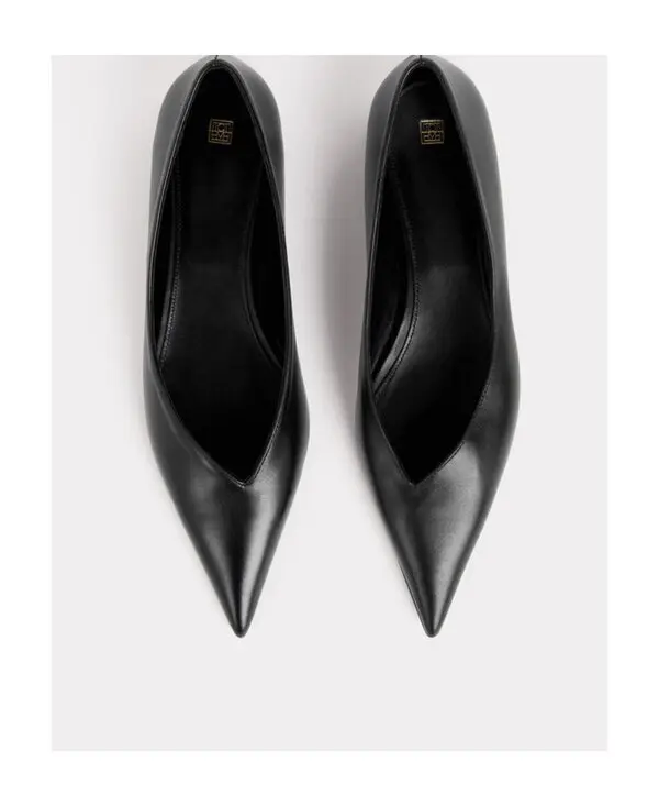 TOTEME Pointed Toe Slip On Ballerinas